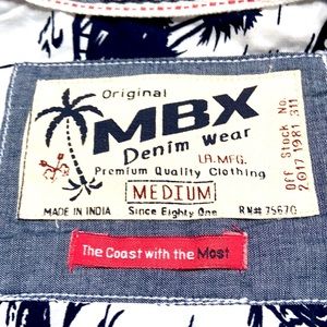 MBX Denim Wear | Shirts | Mbx Mens Short Sleeve Button Down Shirt ...
